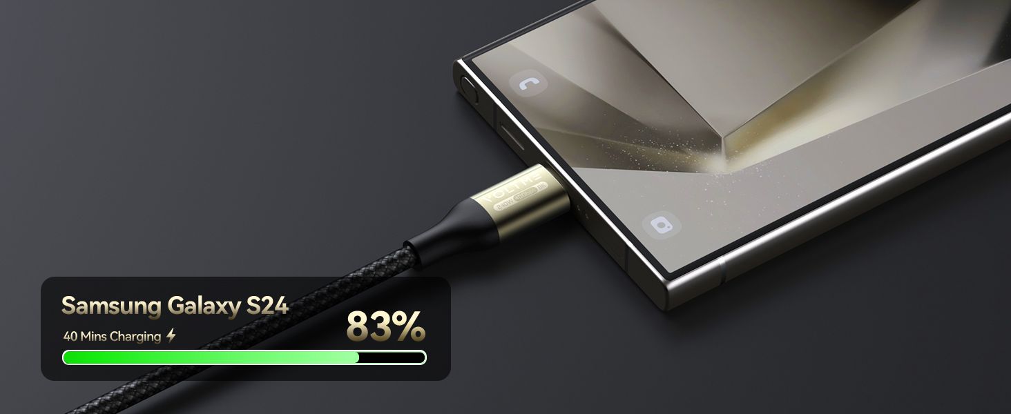 Voltme Powerlink Utron Series USB 4.0 Cable - Type-C to Type-C, 8K/60Hz ...