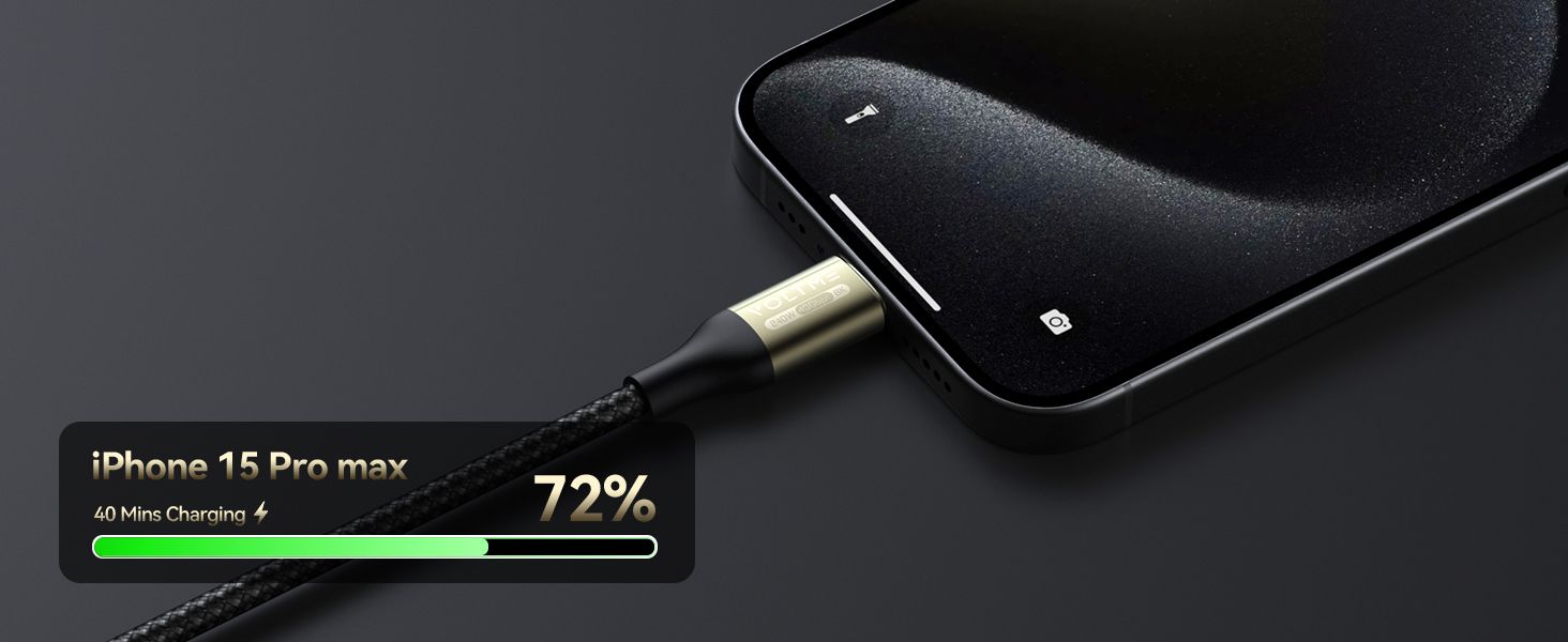 Voltme Powerlink Utron Series USB 4.0 Cable - Type-C to Type-C, 8K/60Hz ...